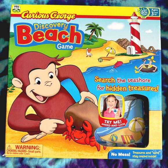 Pbs Kids | Toys | Curious George Discovery Beach Game 209 I Can Do That ...